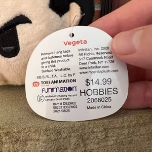 Dragonball Z | Toys | Dragon Ball Z Vegeta Mochibi Plush Anime Stuffed ...